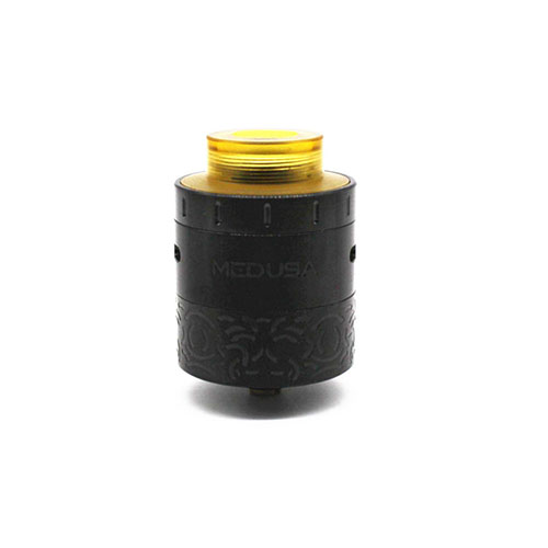 Buy Medusa Style RDA Rebuildable Dripping Atomizer - Black