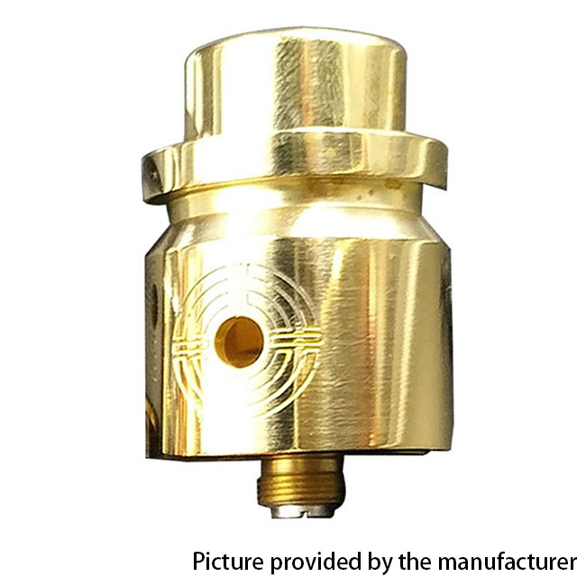 Buy Headshot Style 24mm RDA Rebuildable Dripping Atomizer - Brass