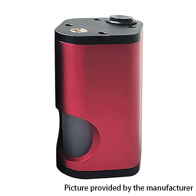 Buy Drip Goon Box Style 24mm Mechanical Squonk Box Mod w/8ml Bottle - Red