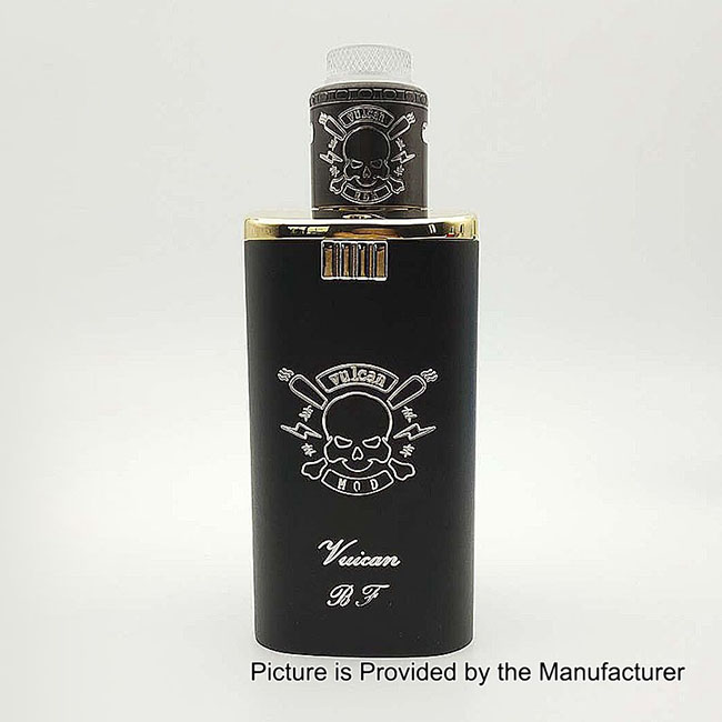 Buy Vulcan Style Squonk 18650 Mechanical Box Mod w/8ml Bottle + 24mm BF ...