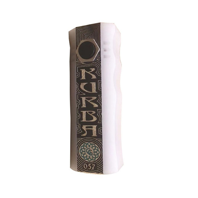 Buy Kurba Style 18650 Hybrid Mechanical POM Box Mod - White