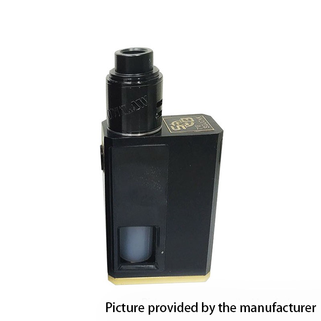 Buy SOB V2 Style 18650 Squonk Mechanical Box Mod + Outlaw Style RDA Kit ...