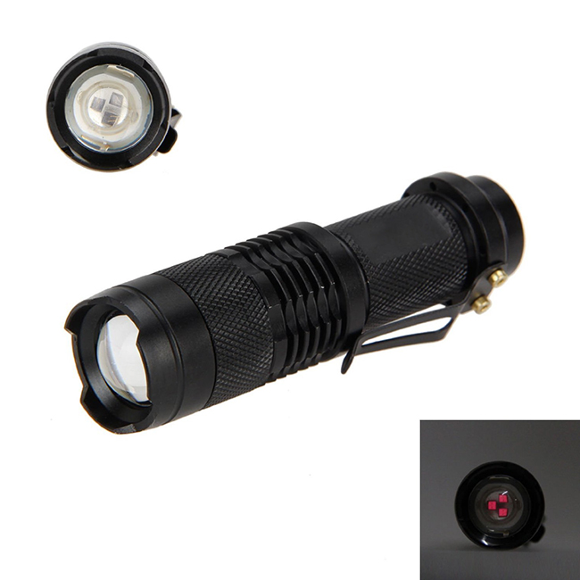 Buy Vazzling Mini IR Lamp Zoomable 5W 850nm LED Infrared Flashlight ...