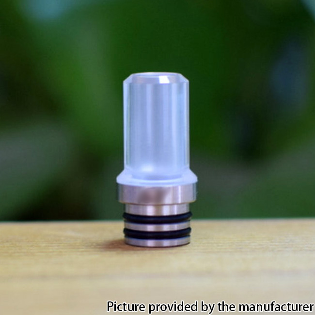 Buy Fev Flash e Vapor Style 510 PC+SS Drip Tip for RDA / RTA / RDTA