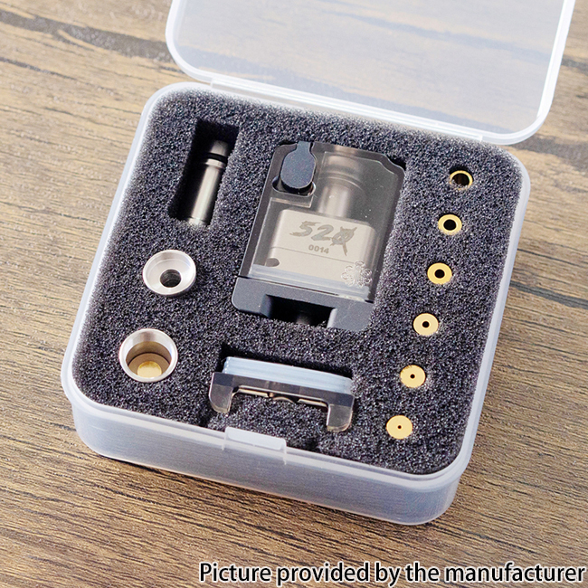 Buy Authentic Cthulhu 520 Tank RBA with 6 Airflow Pins for Boro Device ...