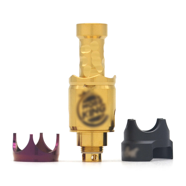 Buy MOBB Mini King Style 316SS RBA Bridge with 4 Air Pins for Billet BB ...