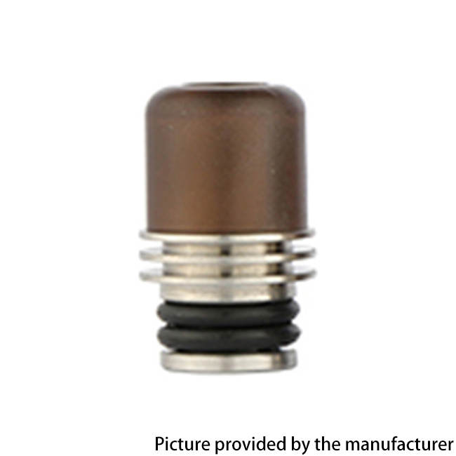 Buy Focivape Stainless Steel + Acrylic 510 Drip Tip for RBA RTA RDA ...