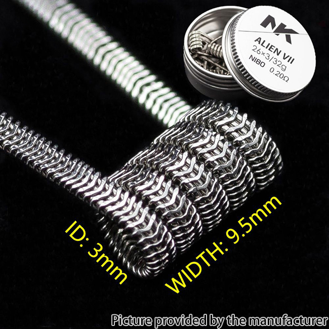 Buy NK NI80 Mirror Alien V2 Prebulit Coil Wire 26*3/32GA 0.2ohm 8pcs