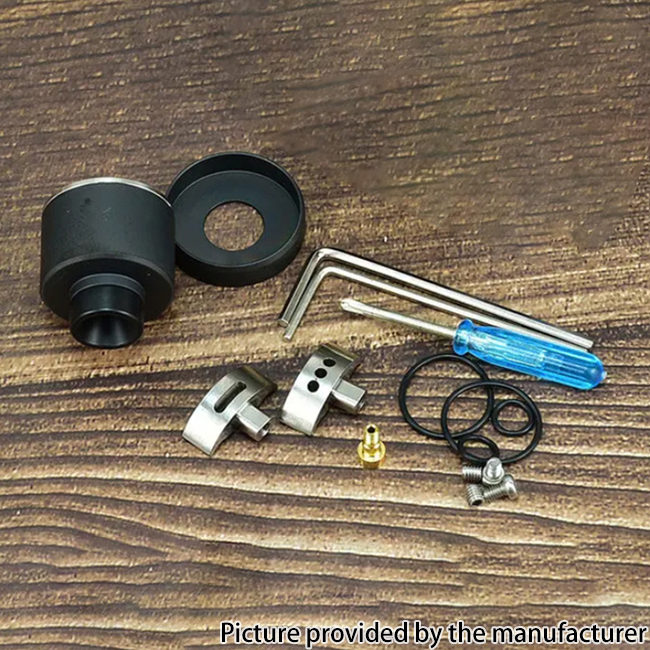 Buy WICK'D WICKD Style 316SS 22mm RDA with BF Pin