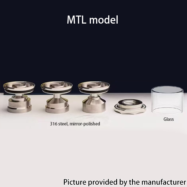 Buy Replacement MTL Tank Tube Kit for Diplomat Style RDL MTL RTA