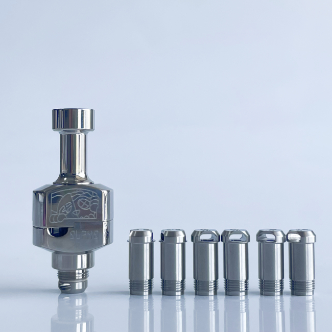 Buy Rekavape Wick'D Alpha Panda Style Titanium Alloy RBA Bridge with 7 ...